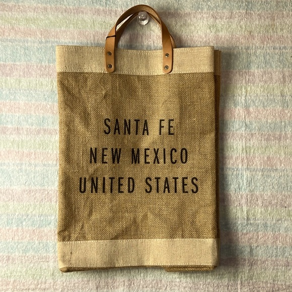 Bags | Jute Fiber Market Tote Bag Santa Fe Nm Shopping Bag Overnight ...